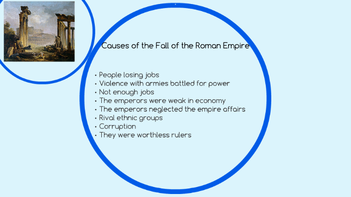 Causes of the Fall of the Roman Empire by ellef2018 Marie
