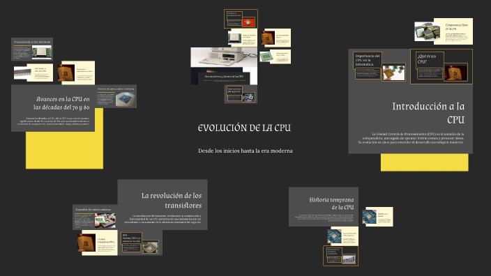 EVOLUCIÓN DE LA CPU by ayelen gilardenghi on Prezi