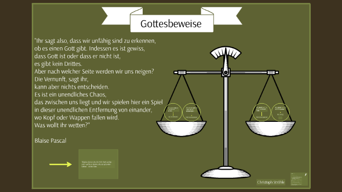 Gottesbeweise by Christoph Ströhle on Prezi
