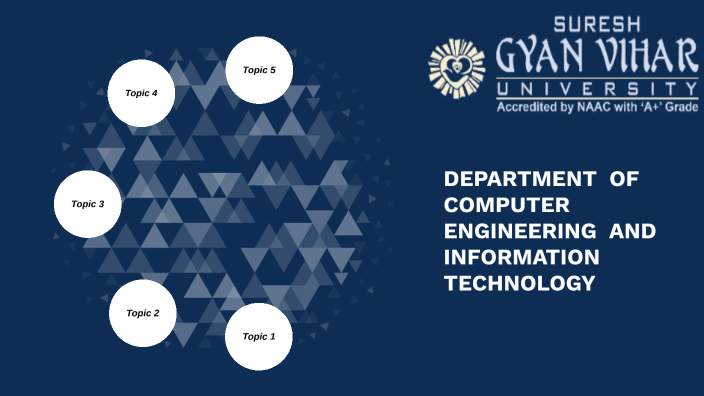 DEPARTMENT OF COMPUTER ENGINEERING AND INFORMATION TECHNOLOGY by ...