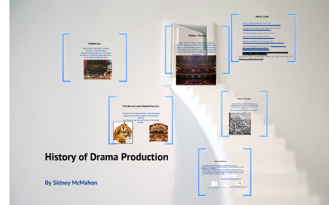 The History of Drama Production by Sidney McMahon on Prezi