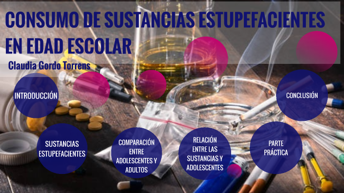 Consumo sustancias estupefacientes en edad escolar by Claudia Gordo ...
