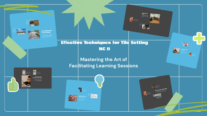 Facilitating Learning Sessions in Tile Setting NC II by Noel Bandao on ...