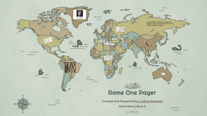 Rome One Pager by Loubna Darwiche on Prezi