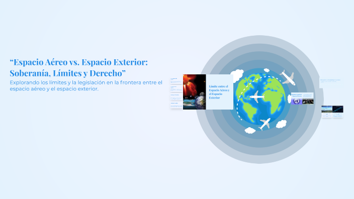 “Espacio Aéreo vs. Espacio Exterior: Soberanía, Límites y Derecho” by ...