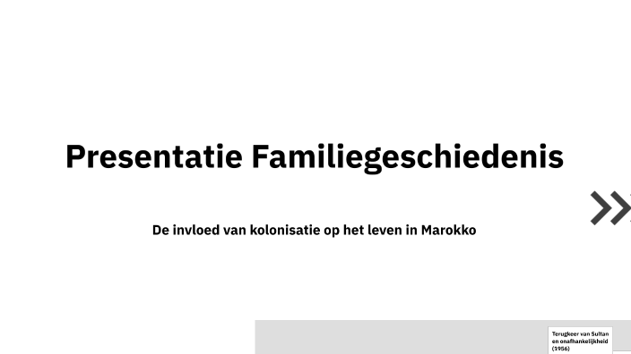 Presentatie Familiegeschiedenis by Fatima Ouakka on Prezi