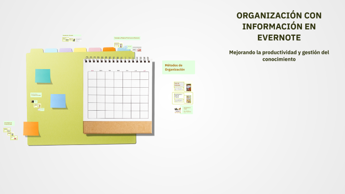 ORGANIZACIÓN CON INFORMACIÓN EN EVERNOTE by Angie Gallardo on Prezi