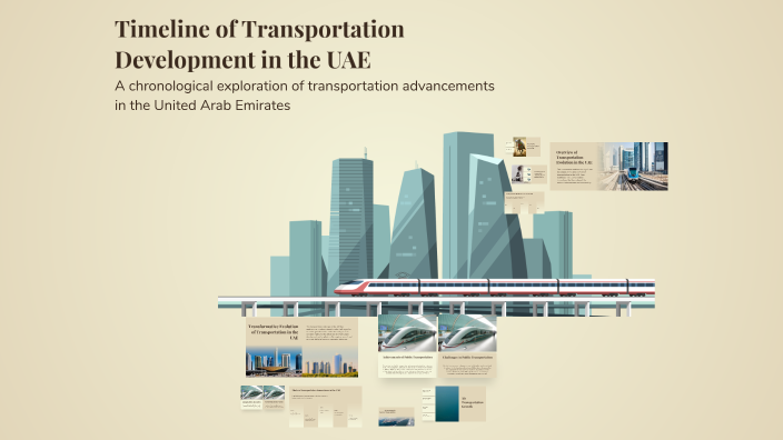 Timeline of Transportation Development in the UAE by Enjood Alshehhi on ...