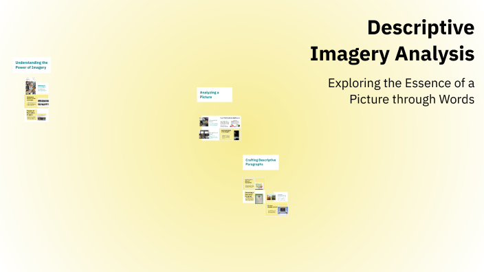 Descriptive Imagery Analysis by Daivik Patel on Prezi
