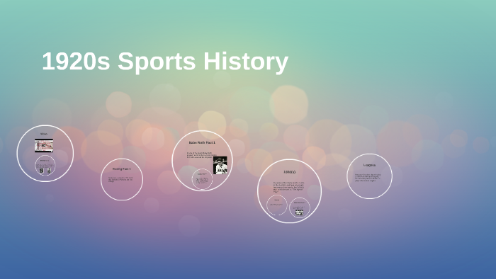 1920s Sports History by Samantha Kauffman on Prezi