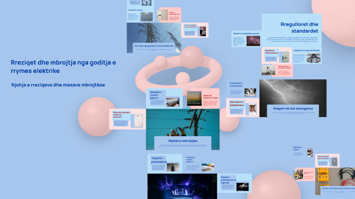 Rreziqet dhe mbrojtja nga goditja e rrymes elektrike by Yllka IM on Prezi