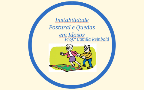 Instabilidade Postural e Quedas em Idosos by Camila Rezende on Prezi