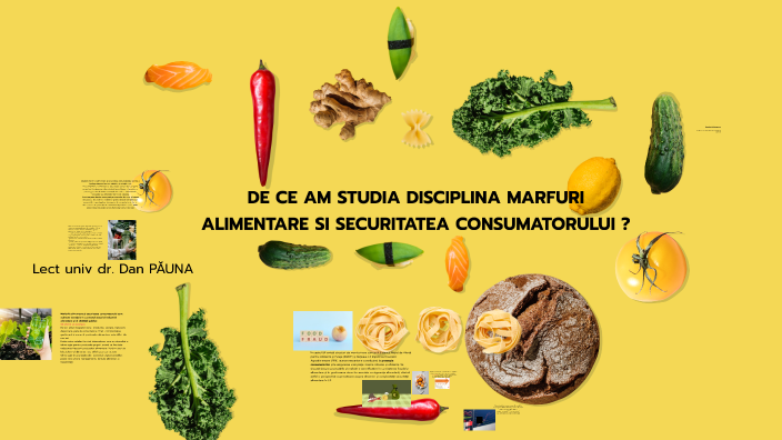 Motivația Studiului disciplinei Marfuri alimentare si securitatea ...