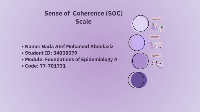 Understanding Sense of Coherence by Nada Atef on Prezi