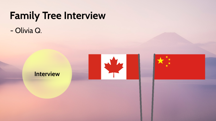Family Tree - Interview by Olivia Qian on Prezi
