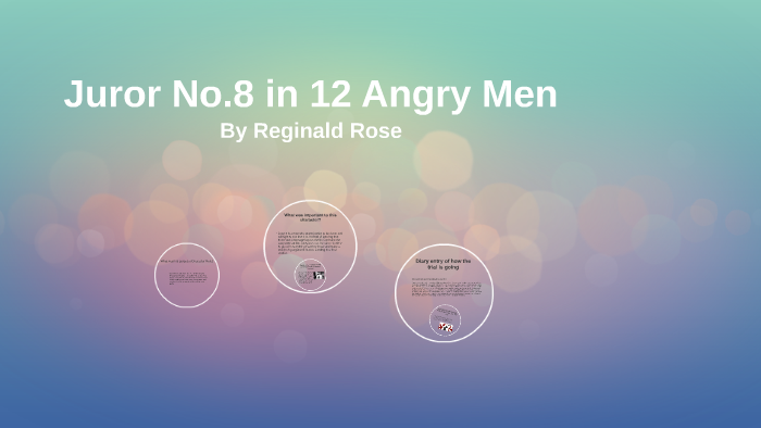 12 Angry Men Character Analysis by Lahra Godri on Prezi