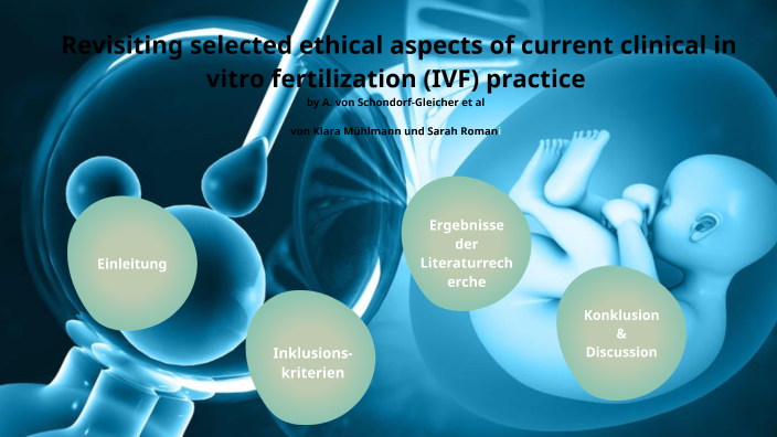 Revisiting selected ethical aspects of current clinical in virto ...