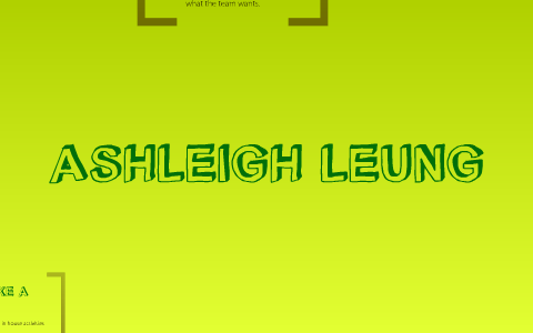 House Captain Presentation by Ash L on Prezi