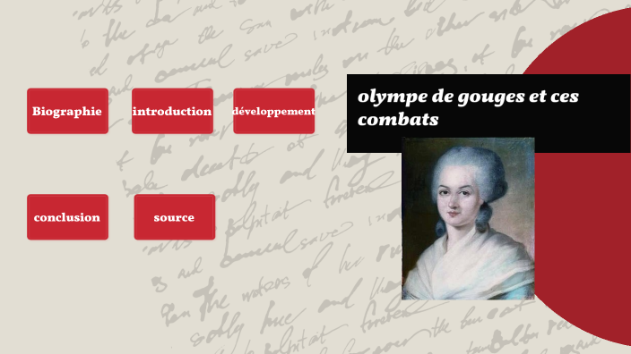 Olympes de gouges by zya ngaiohni on Prezi