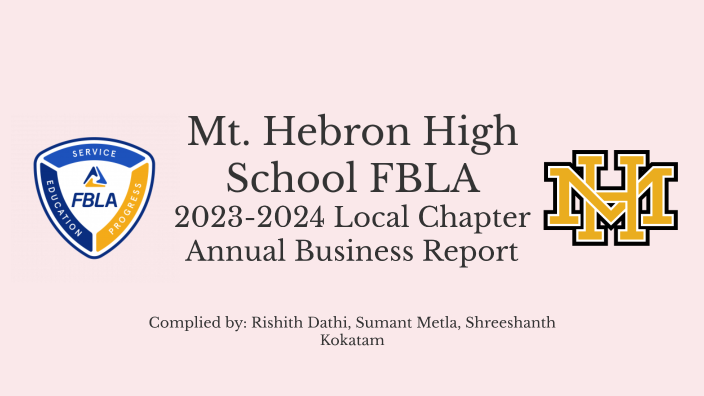 Local Chapter Annual Business Report by Rishith dathi on Prezi