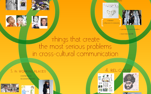 Things that create the most serious problems in cross-cultural ...