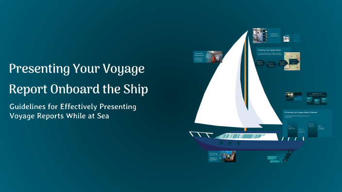 Presenting Your Voyage Report Onboard the Ship by Tiibwe Iaribwebwe on ...