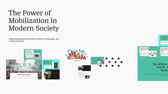 The Power of Mobilization in Modern Society by Angel A on Prezi