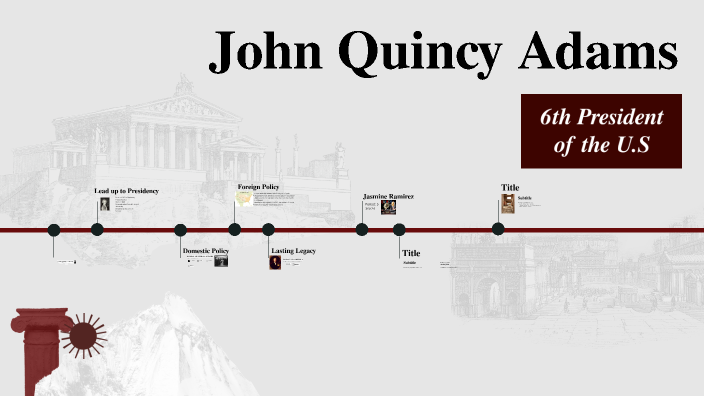 John Quincy Adam S By Jasmine Ramirez On Prezi