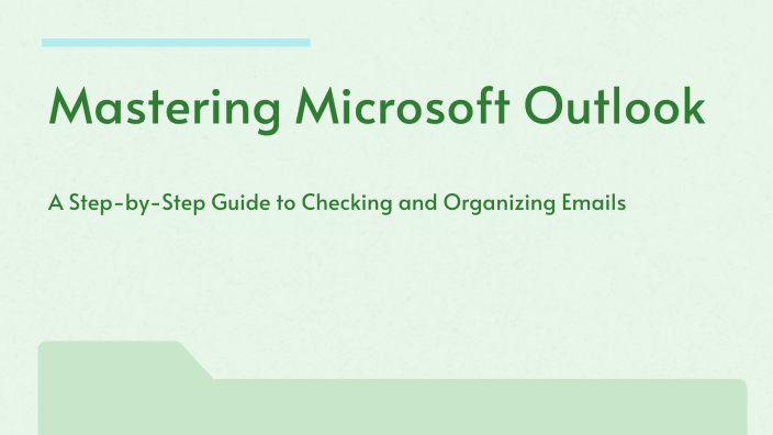 Mastering Microsoft Outlook by Amanda Tharp on Prezi