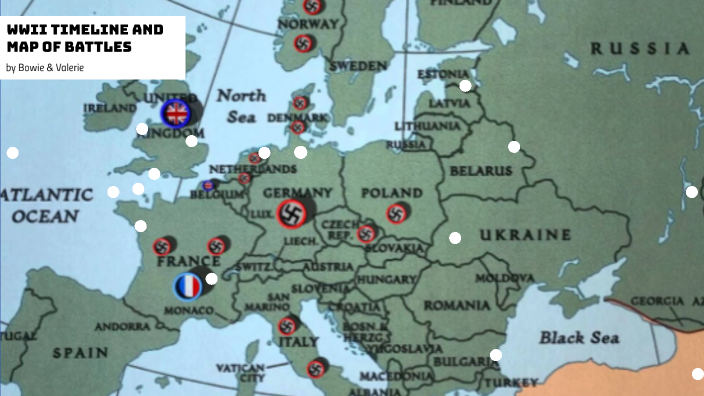 WWII Timeline and Map of Battles by B S-F on Prezi