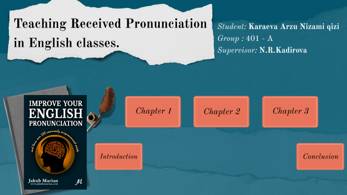 Teaching Received Pronunciation in English classes. by Arzu Karaeva on ...
