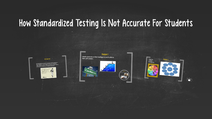 How Standardized Testing Is Not Accurate For Students by Emily Shapland ...