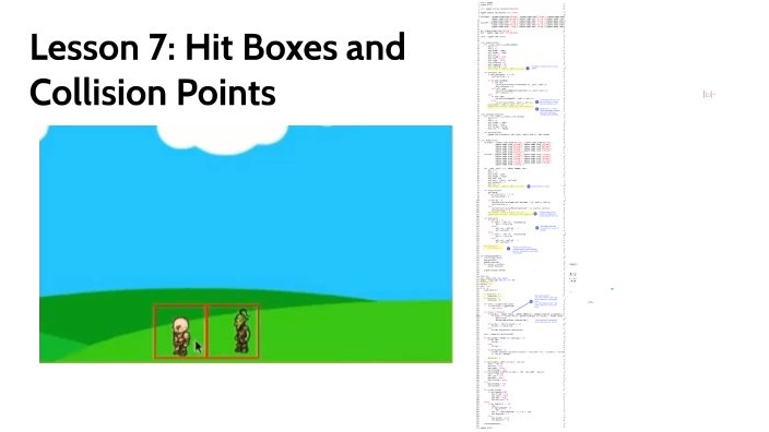 PyGame - Lesson 07 Hit Box and Collisions by David Duff on Prezi