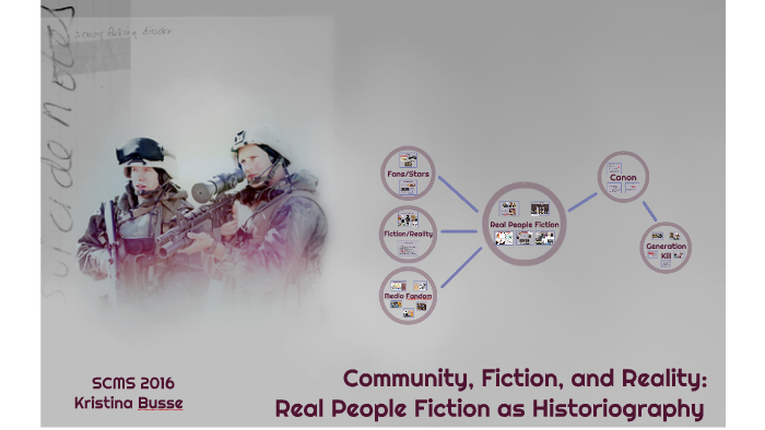 Community, Fiction, and Reality: Real People Fiction as Historiography ...