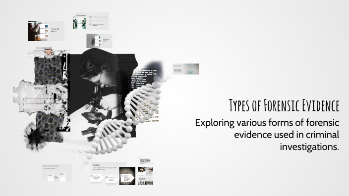Types of Forensic Evidence by Abhay Baliyan on Prezi