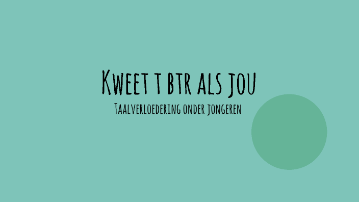 Profielwerkstuk by Nelly-Anne Roest on Prezi