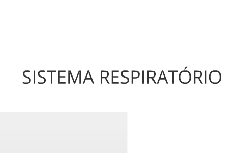 Sistema Respiratório by olga godinho on Prezi