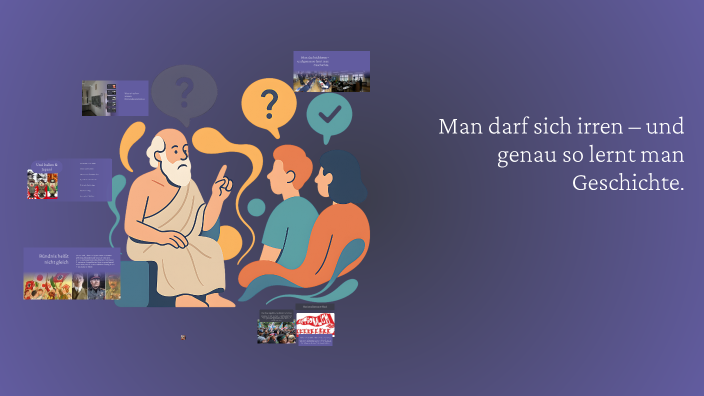 Man darf sich irren – und genau so lernt man Geschichte. by Mark de ...