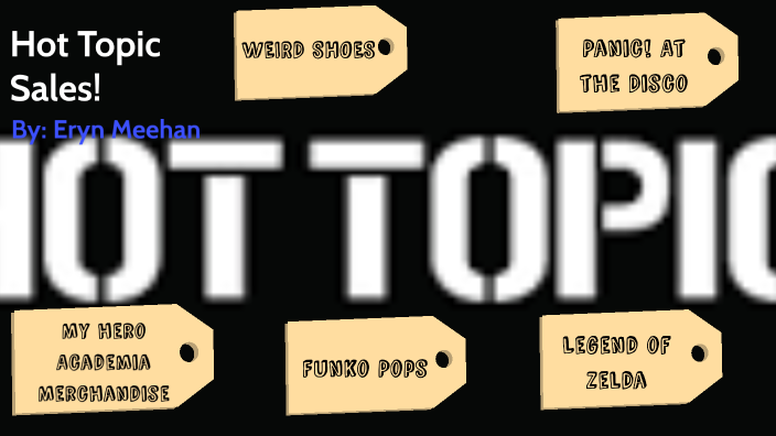 Hot Topic Sales! by Eryn Meehan on Prezi