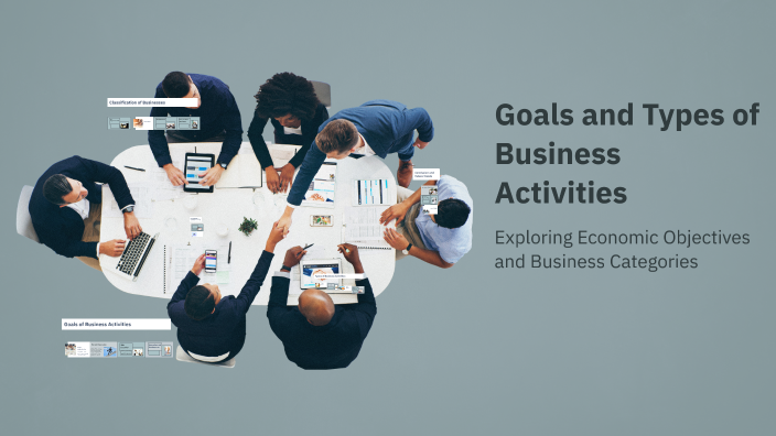 Goals and Types of Business Activities by Szymon Rojek on Prezi