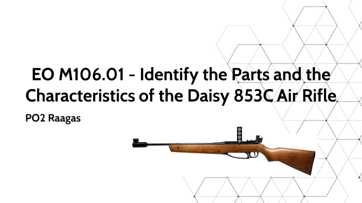 EO M106.01 - Identify the Parts and the Daisy 853C Air Rifle by Alfons ...