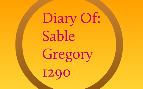 Medieval and Modern Diary Entries by Sammy Steigerwald on Prezi
