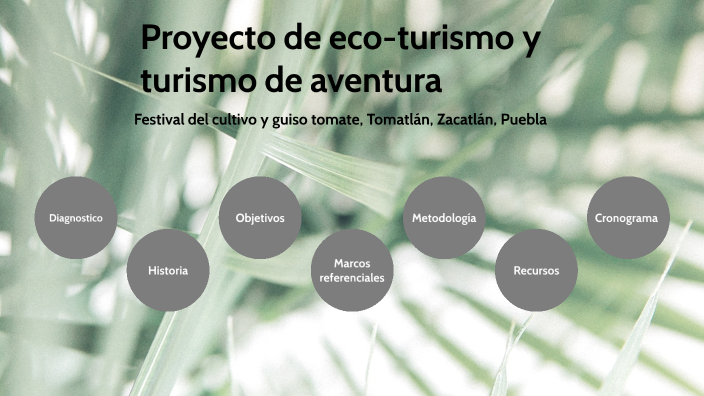 Proyecto de ecoturismo ytuirismo de aventura by Xanat Trejo Lopez on Prezi
