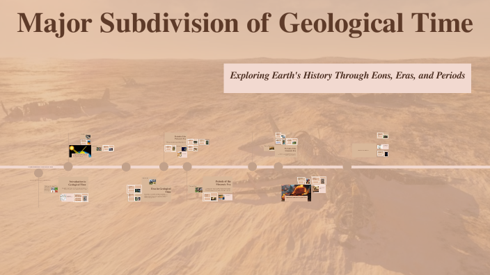 Major Subdivisions of Geological Time by jonryl pauligue on Prezi