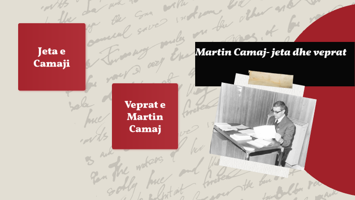 Martin Camaj- jeta dhe veprat by Drita Krasniqi on Prezi