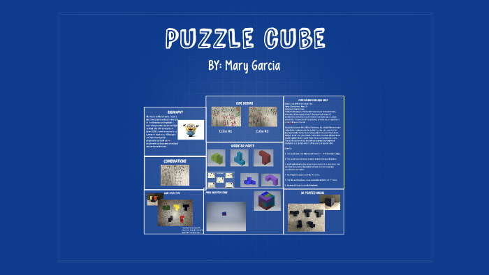 Puzzle cube ied by Mary Garcia - Lopez on Prezi