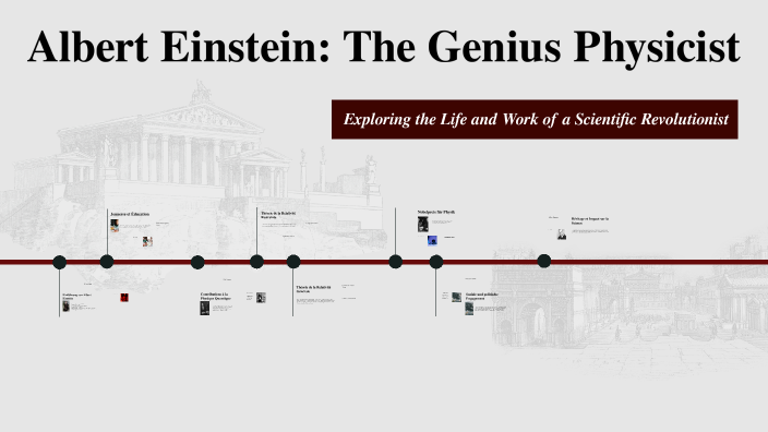 Albert Einstein: The Genius Physicist by Malo Carrière-Cames on Prezi