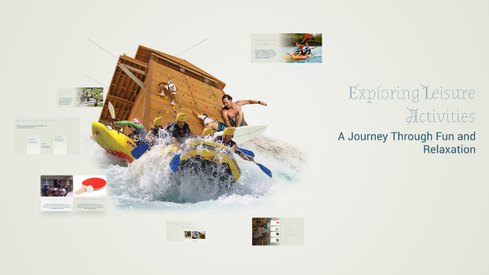 Exploring Leisure Activities by Ирина Большакова on Prezi