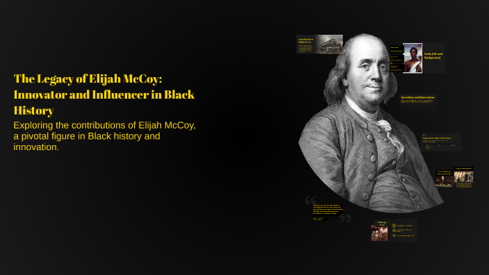 The Legacy of Elijah McCoy: Innovator and Influencer in Black History ...