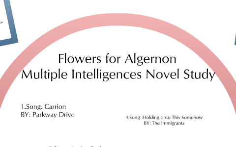 Flowers for Algernon Multiple Intelligences Novel Study #1 by Adam ...